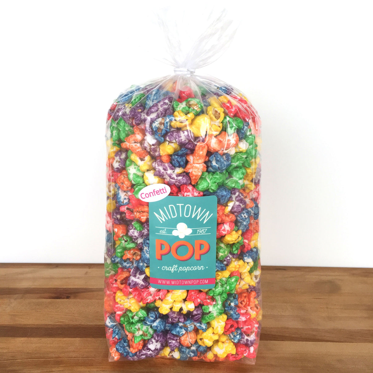 Colorful Confetti Candy Popcorn 🎉 - Custom Colors Available | Midtown ...
